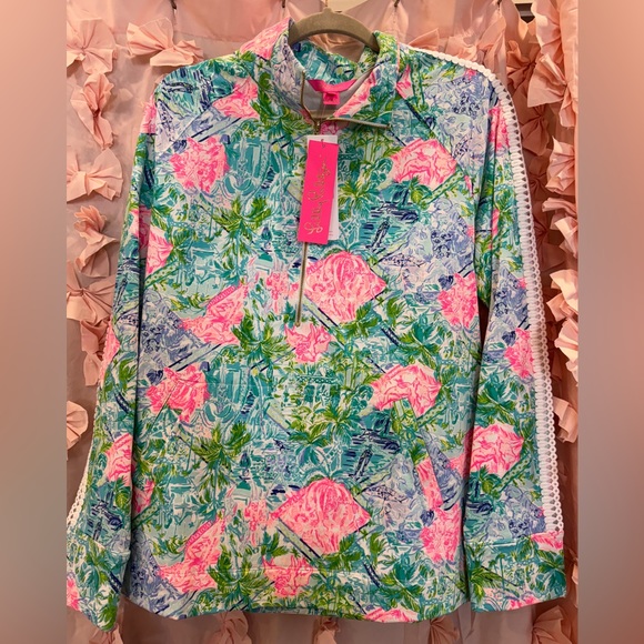 Lilly Pulitzer | Tops | Nwt Lilly Pulitzer Skipper Popover Multi ...
